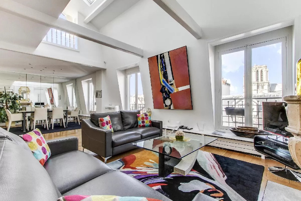 The Brightest Luxury Paris Apartments with Amazing Skylights